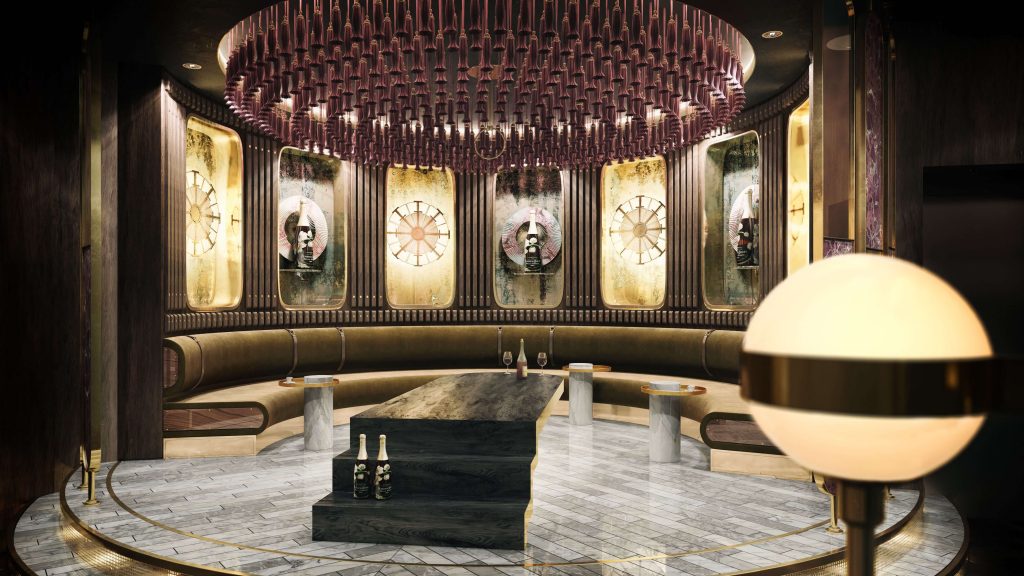 Restaurant Renderings for "Studio A" Architectural Project