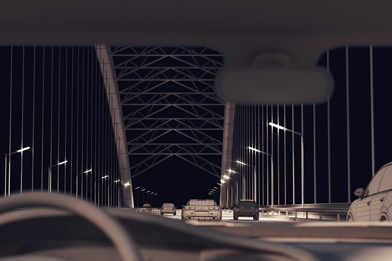 3D Photorealistic Visualization for a Ukrainian Bridge