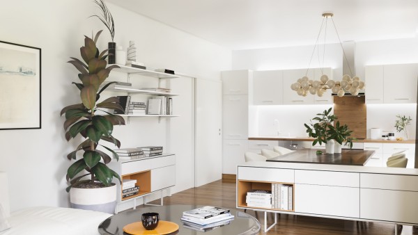 Living Room Rendering: 10 Outstanding Examples by ArchiCGI