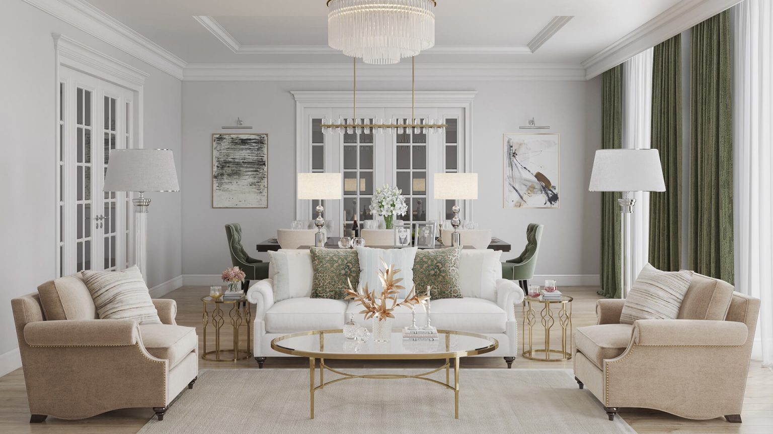 Interior 3D Rendering Project: ArchiCGI’s Workflow Process