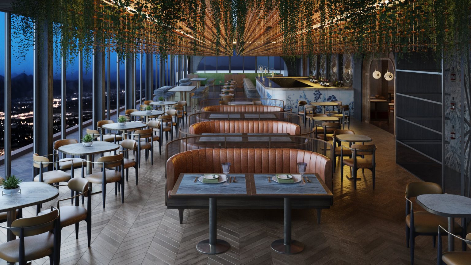 Restaurant 3D Rendering: CGI for “Clay” Eatery in Manama