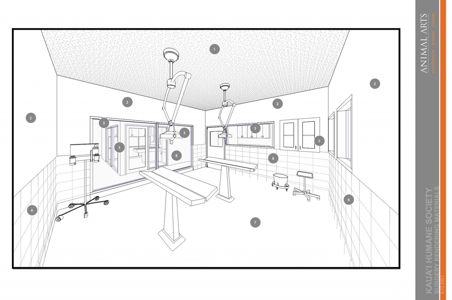 3D Building Rendering for a Veterinary Clinic: Case Study
