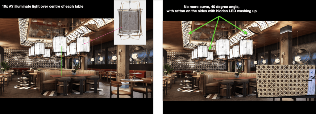 How to Comment on Results of an Architectural CGI Project