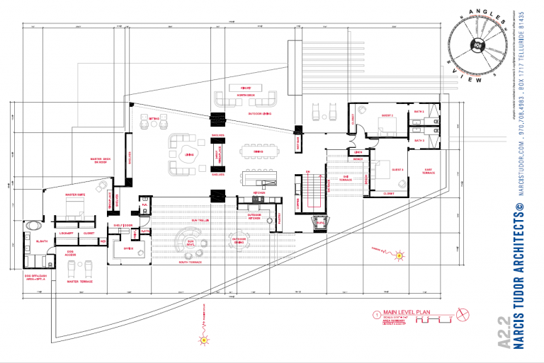 Residence 3D Views of a Project in the Rocky Mountains, CO