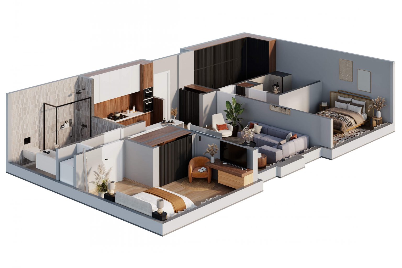 3D Floor Plan Visualization for Real Estate