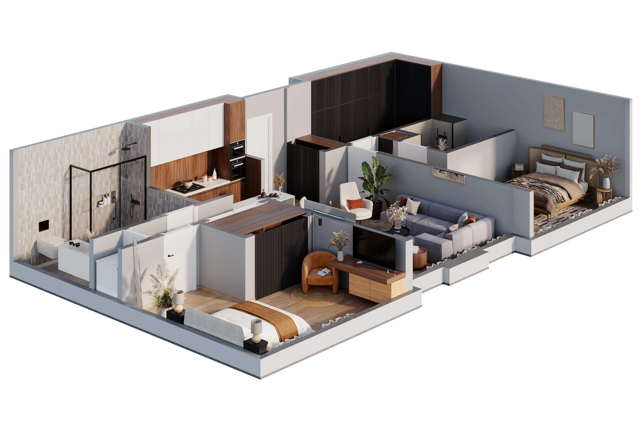 3D Floor Plan Visualization for Real Estate