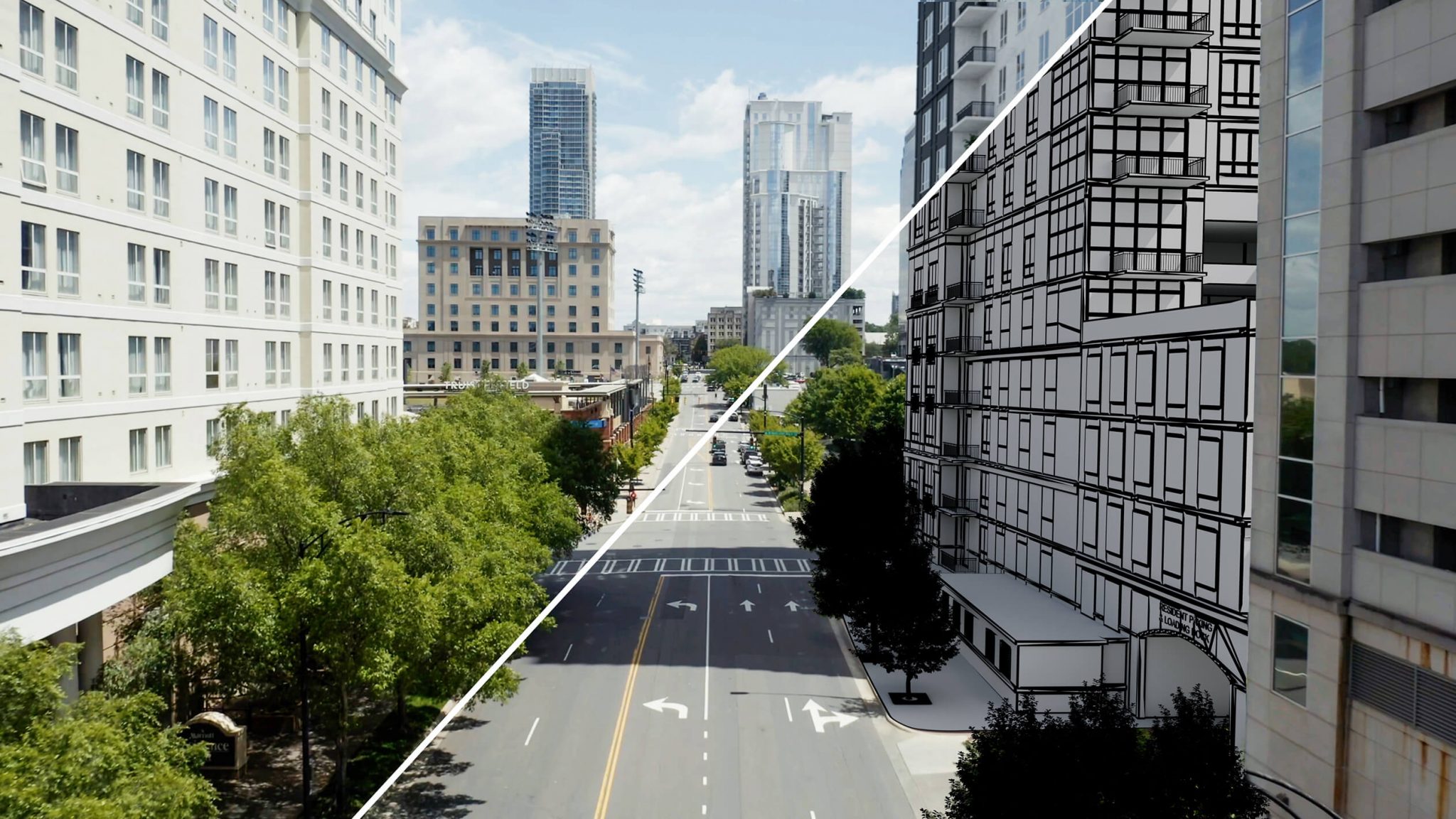 Aerial 3D Rendering Services for Real Estate Marketing Projects