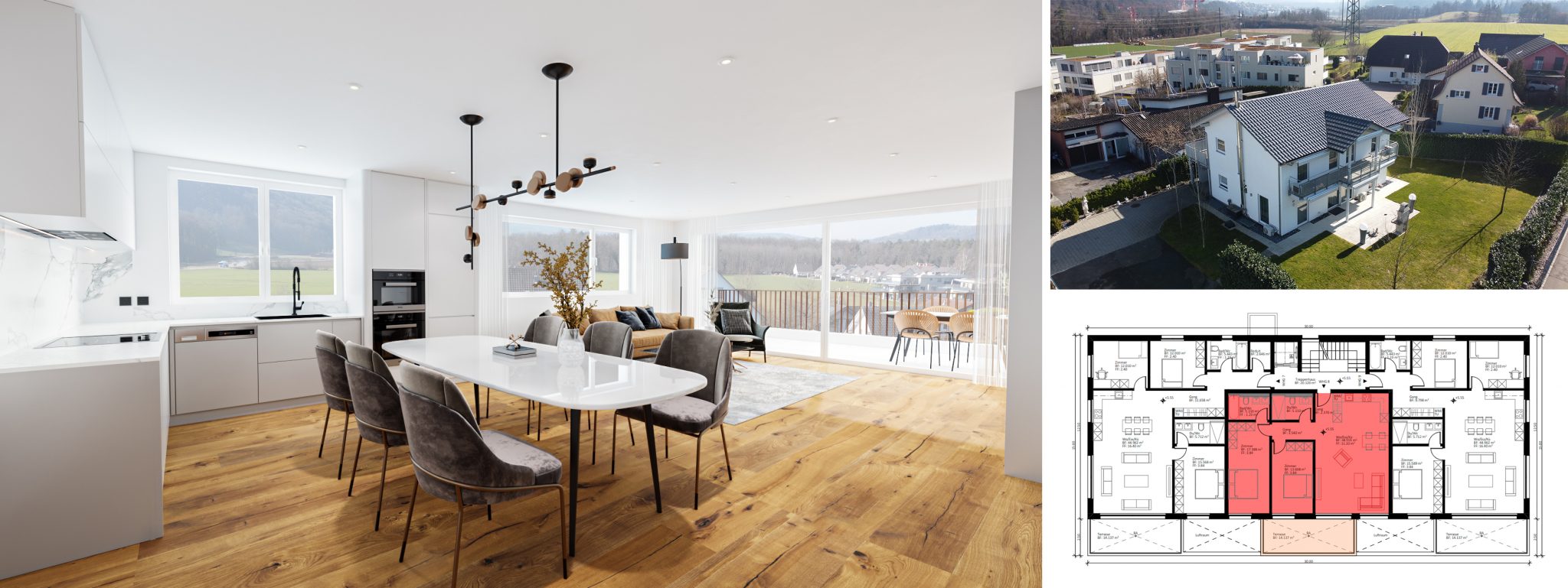 CGI for Real Estate: Residential Complex in Switzerland