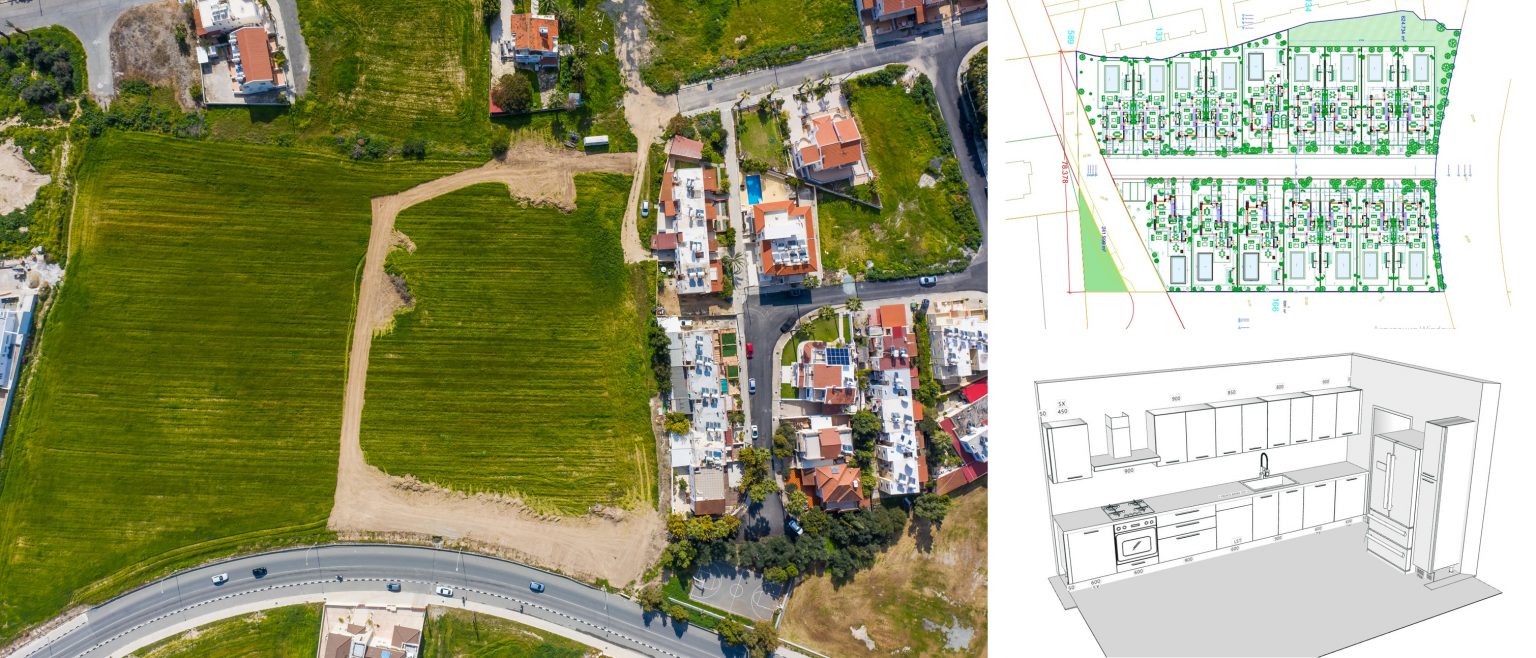 Residential CGI: Sun Valley Gated Community in Pyla, Cyprus