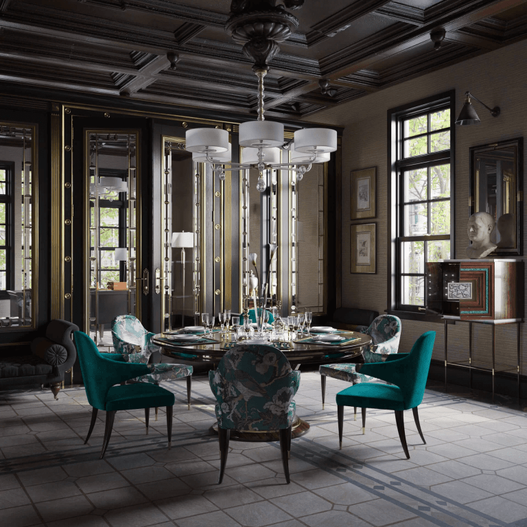 Dining Room Render: 8 Stunning Examples by ArchiCGI